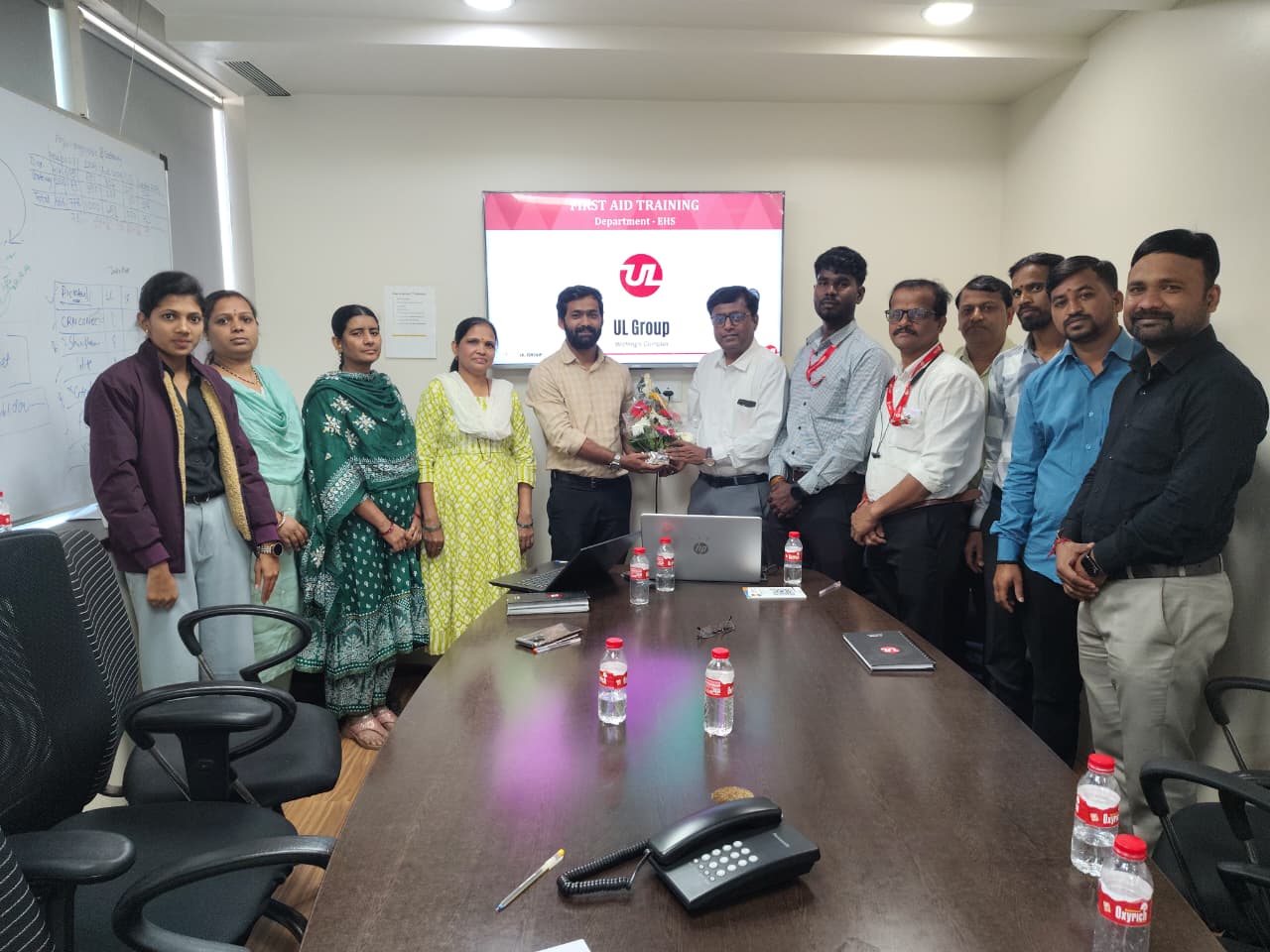 We conducted a First Aid Training session at our office - UL Group